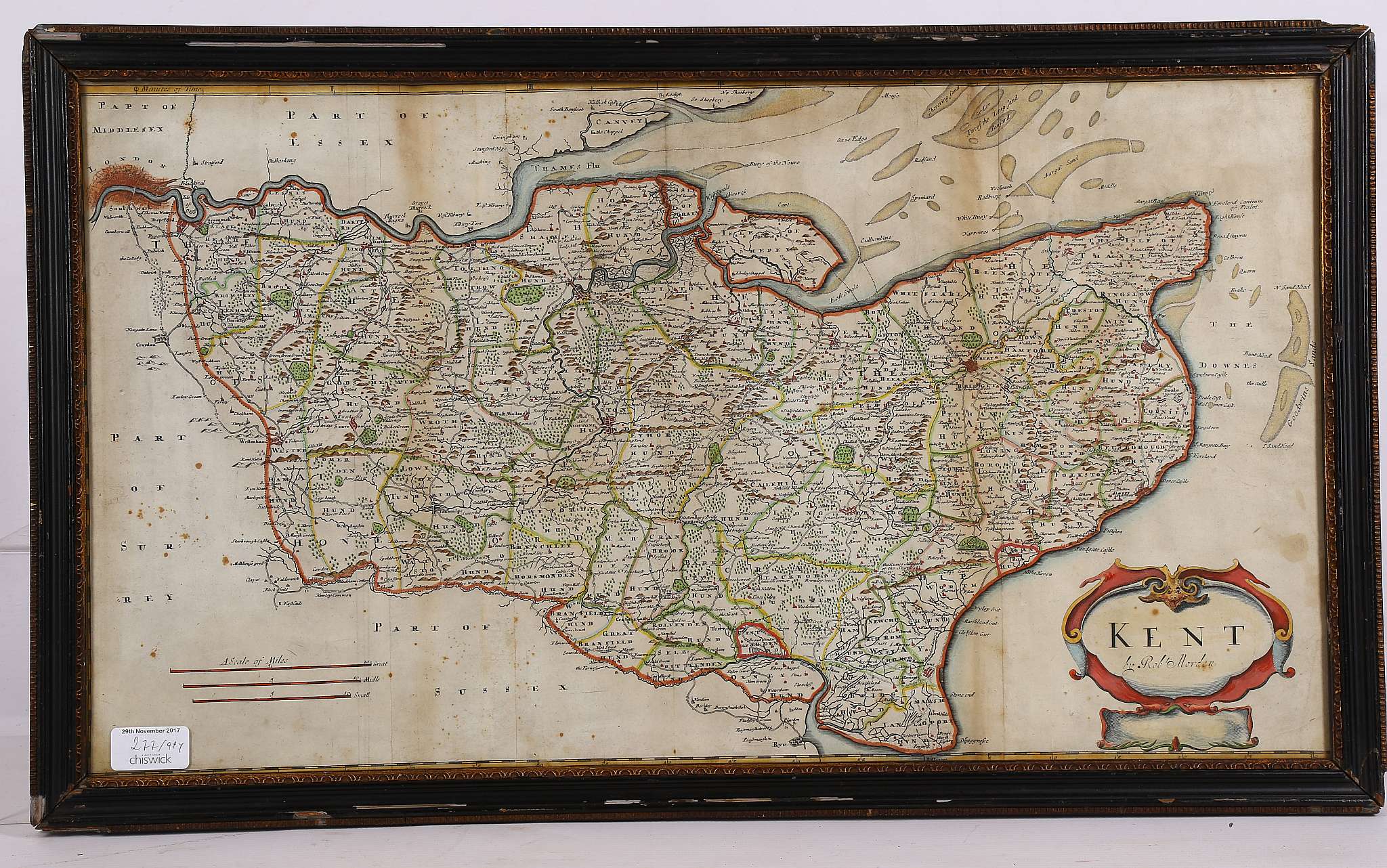 ENGLISH MAPS & TOPOGRAPHY. A collection of maps of England, including ...