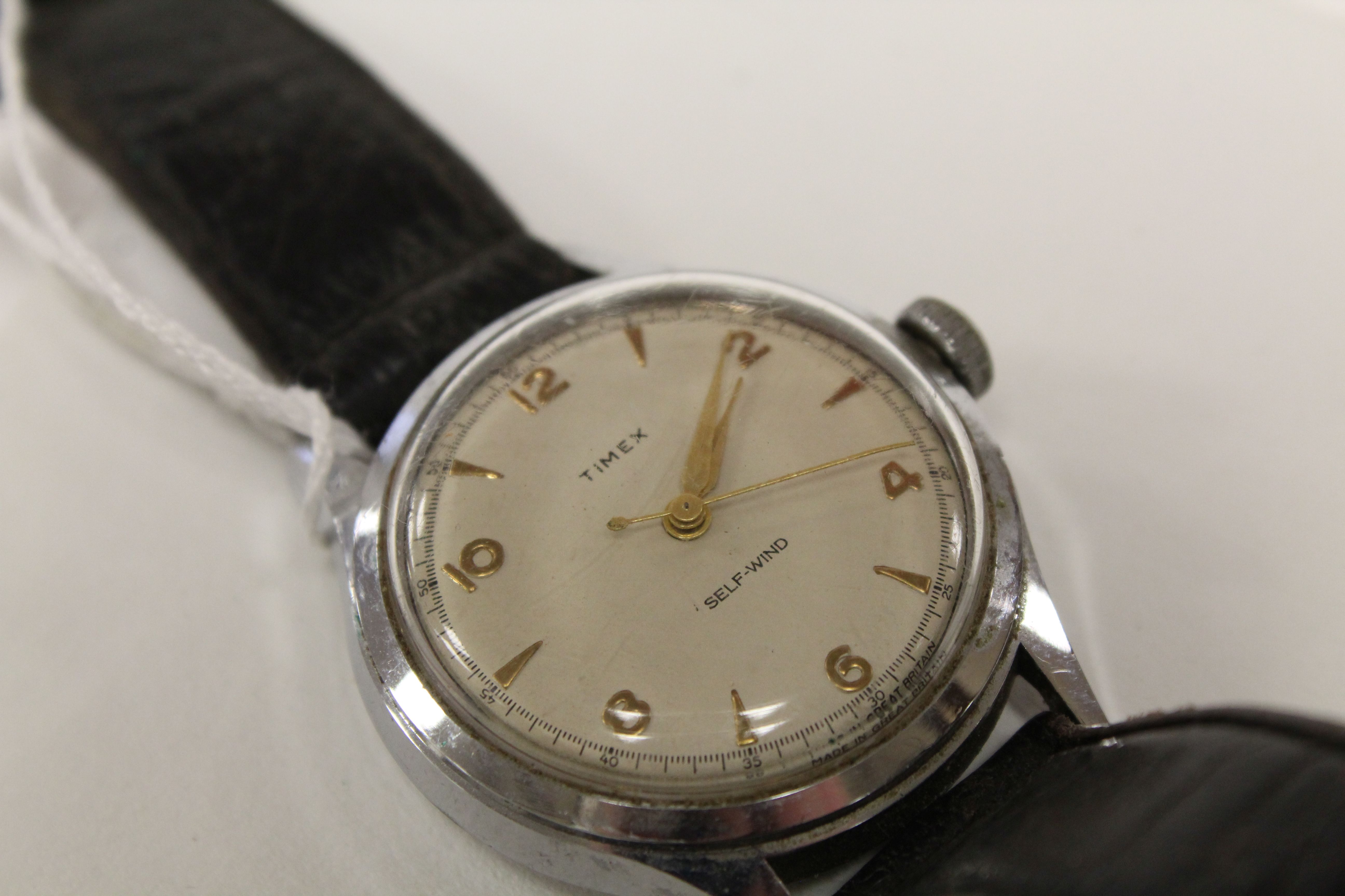 Gents vintage Timex self wind wristwatch