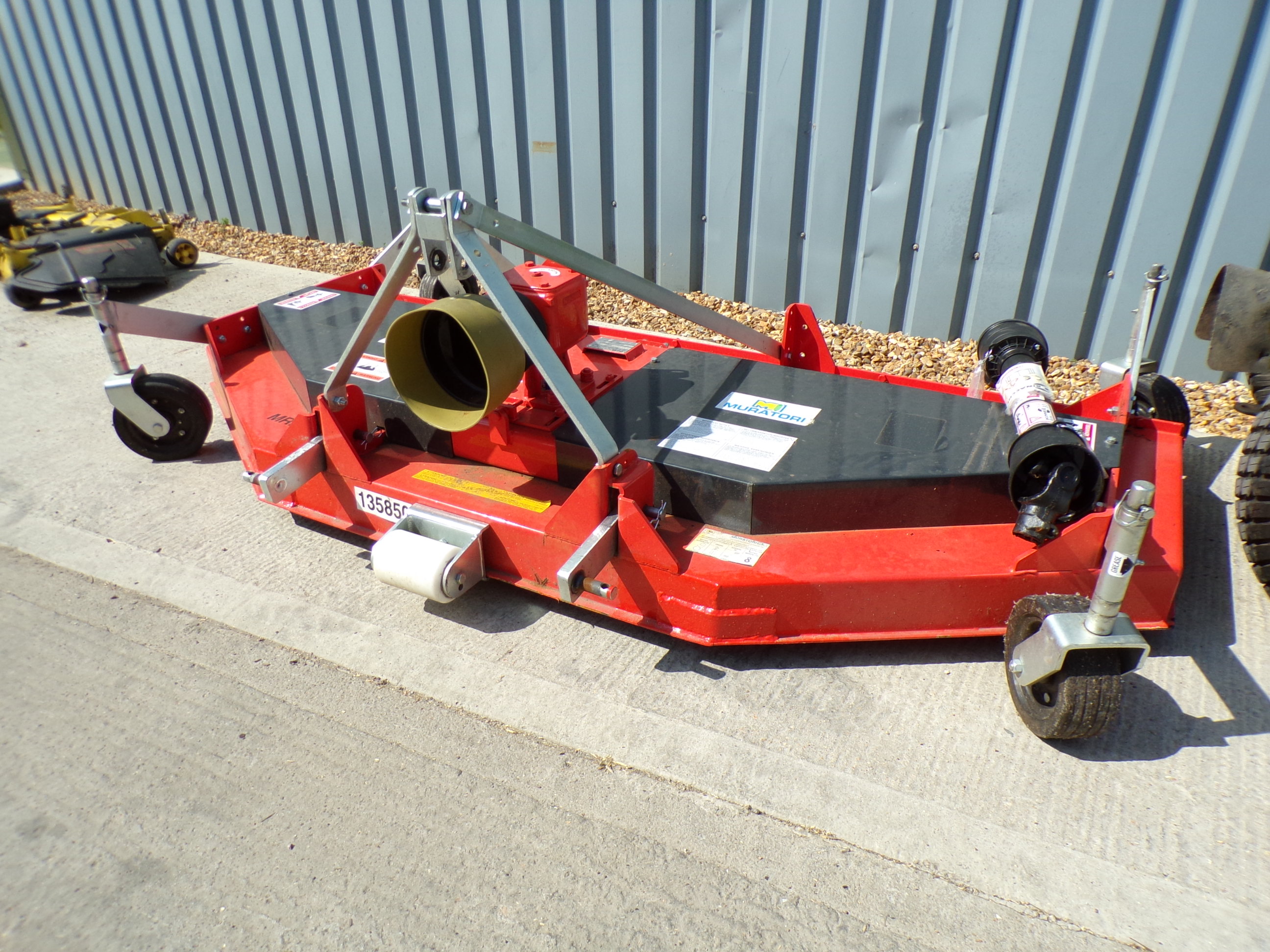 MURATORI MRRI 235 5 BLADE FINISHING MOWER **LIKE NEW** - 8FT FINISHING ...