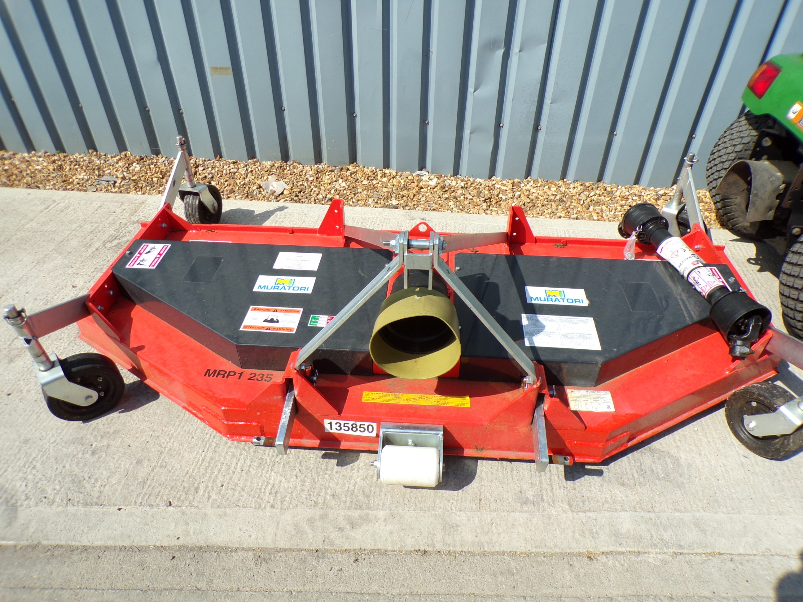 MURATORI MRRI 235 5 BLADE FINISHING MOWER **LIKE NEW** - 8FT FINISHING ...