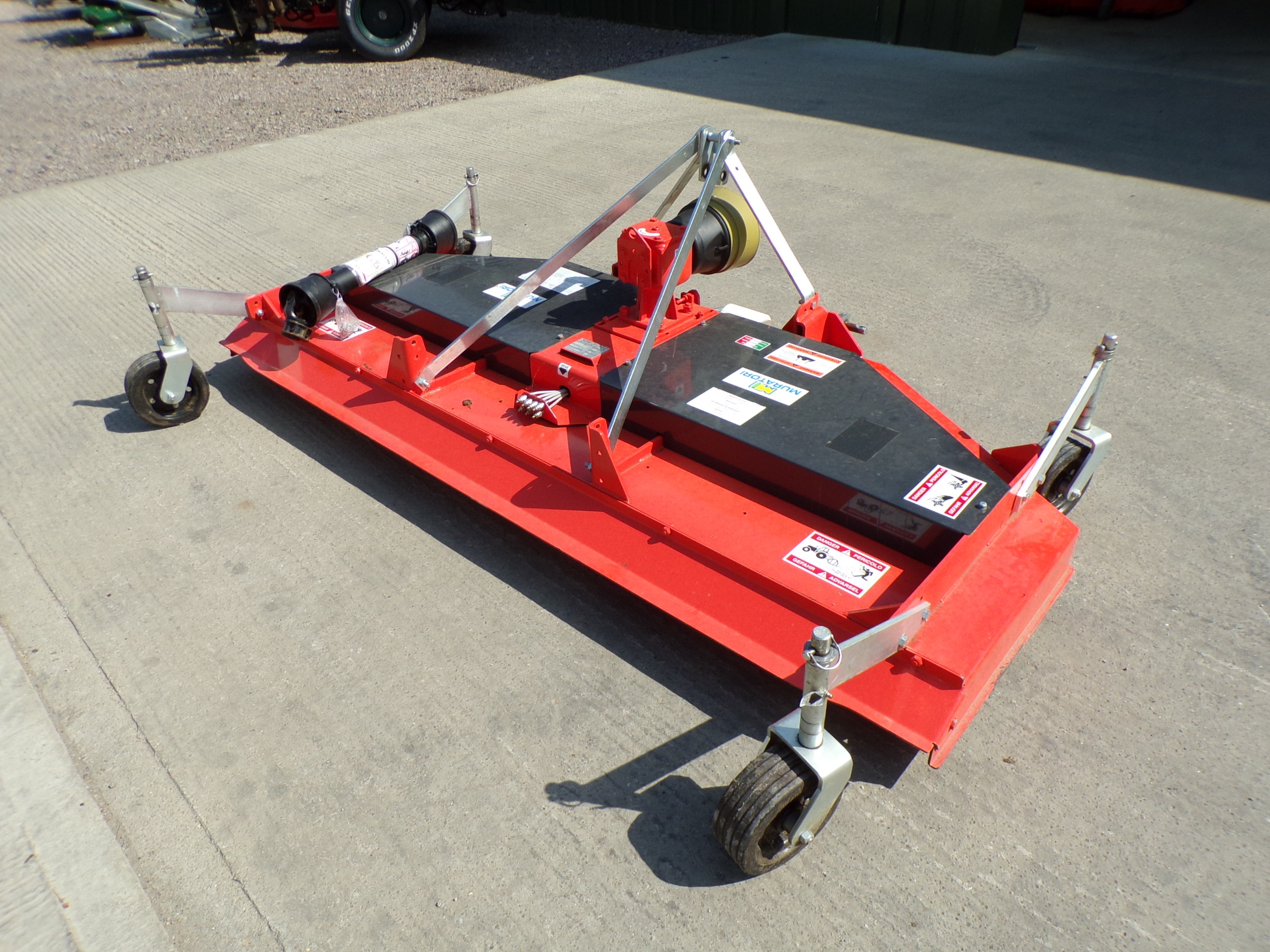 MURATORI MRRI 235 5 BLADE FINISHING MOWER **LIKE NEW** - 8FT FINISHING ...