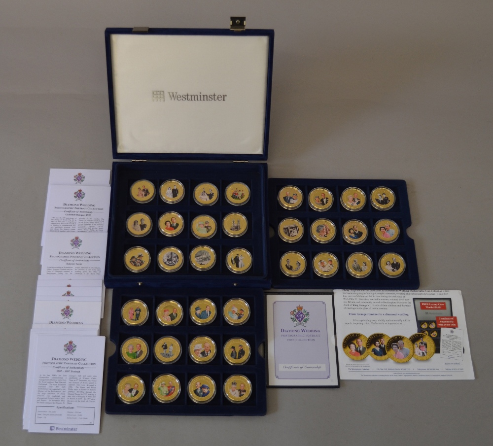 Collection of 36 Westminster Diamond Wedding Photographic Portrait ...