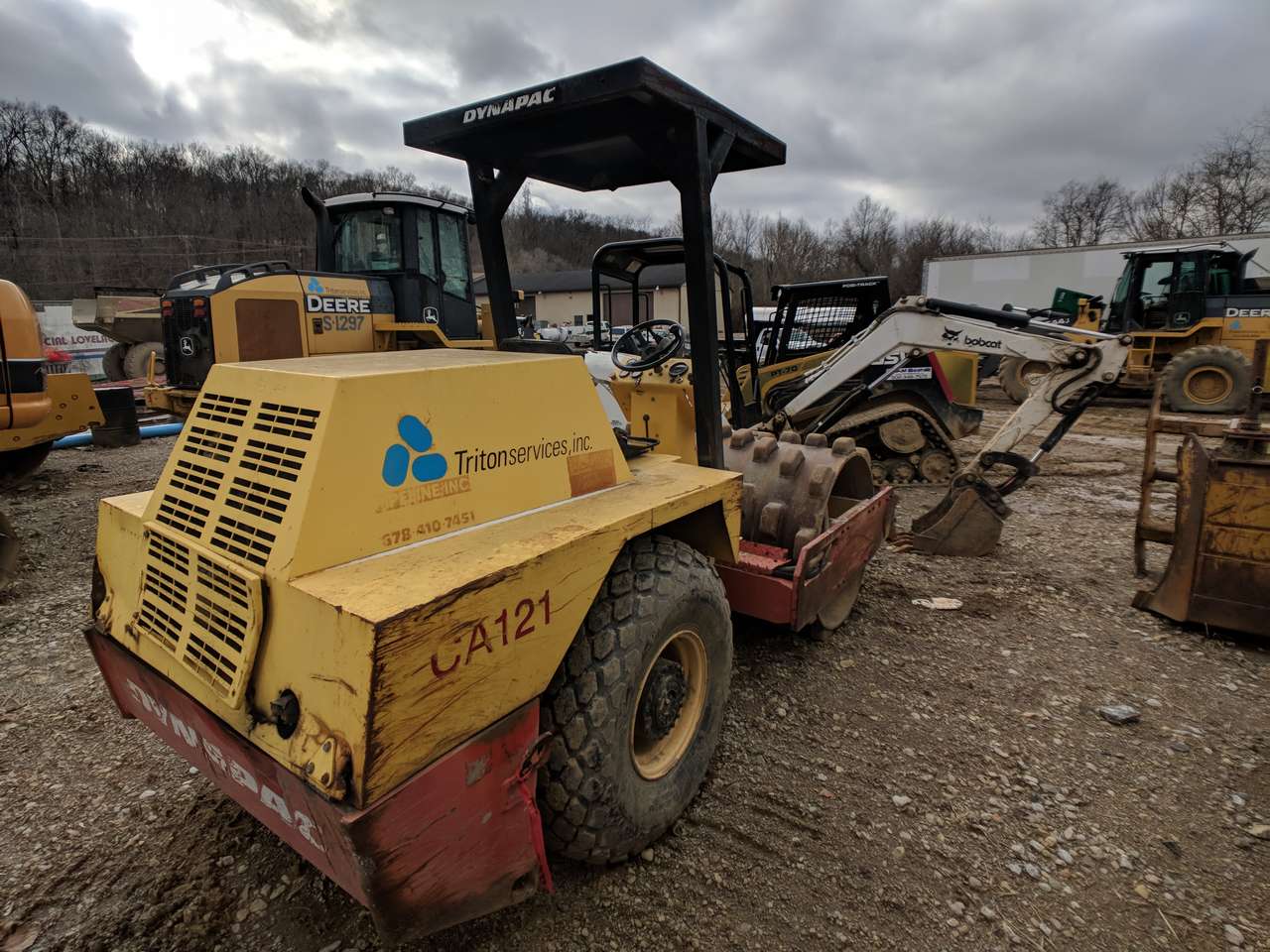 Dynapac CA121 Compactor HRS: 3031.7 S/N 60310866