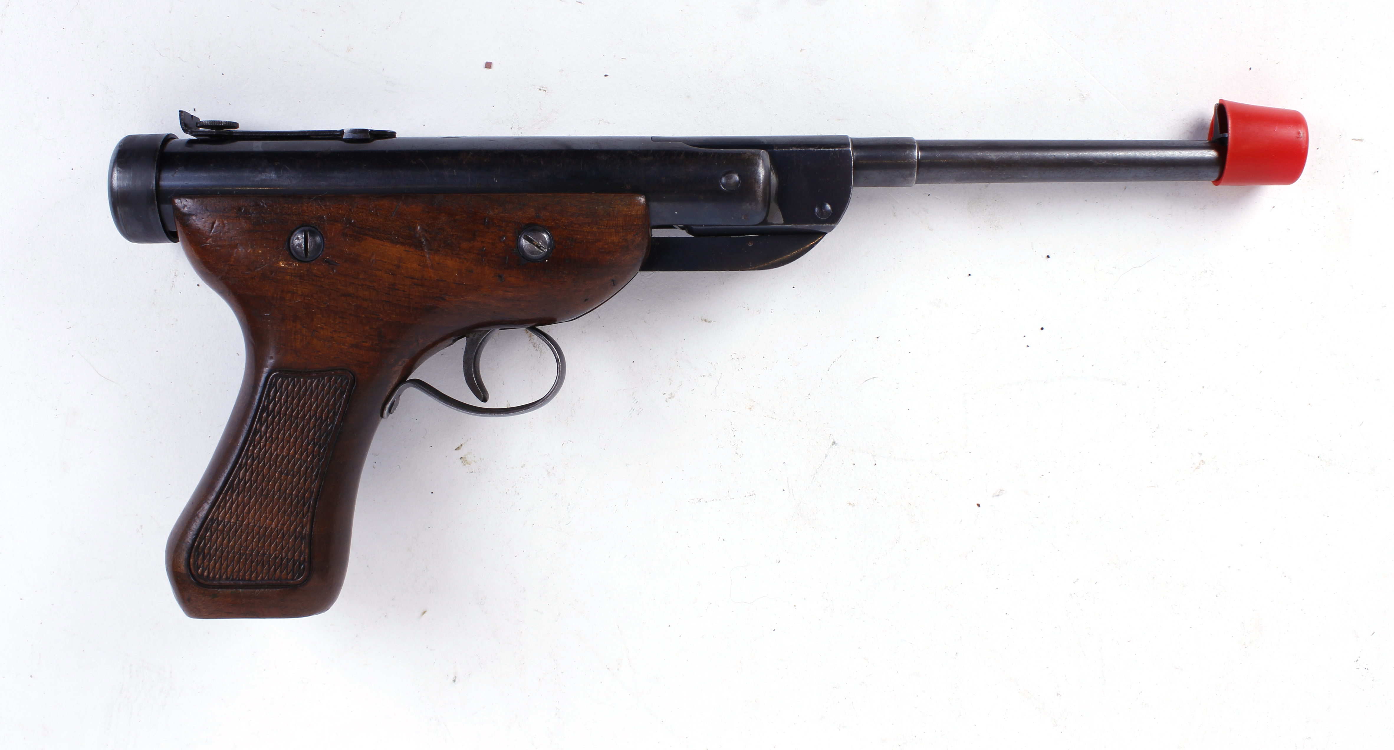 .177 Early Diana break barrel air pistol, open sights