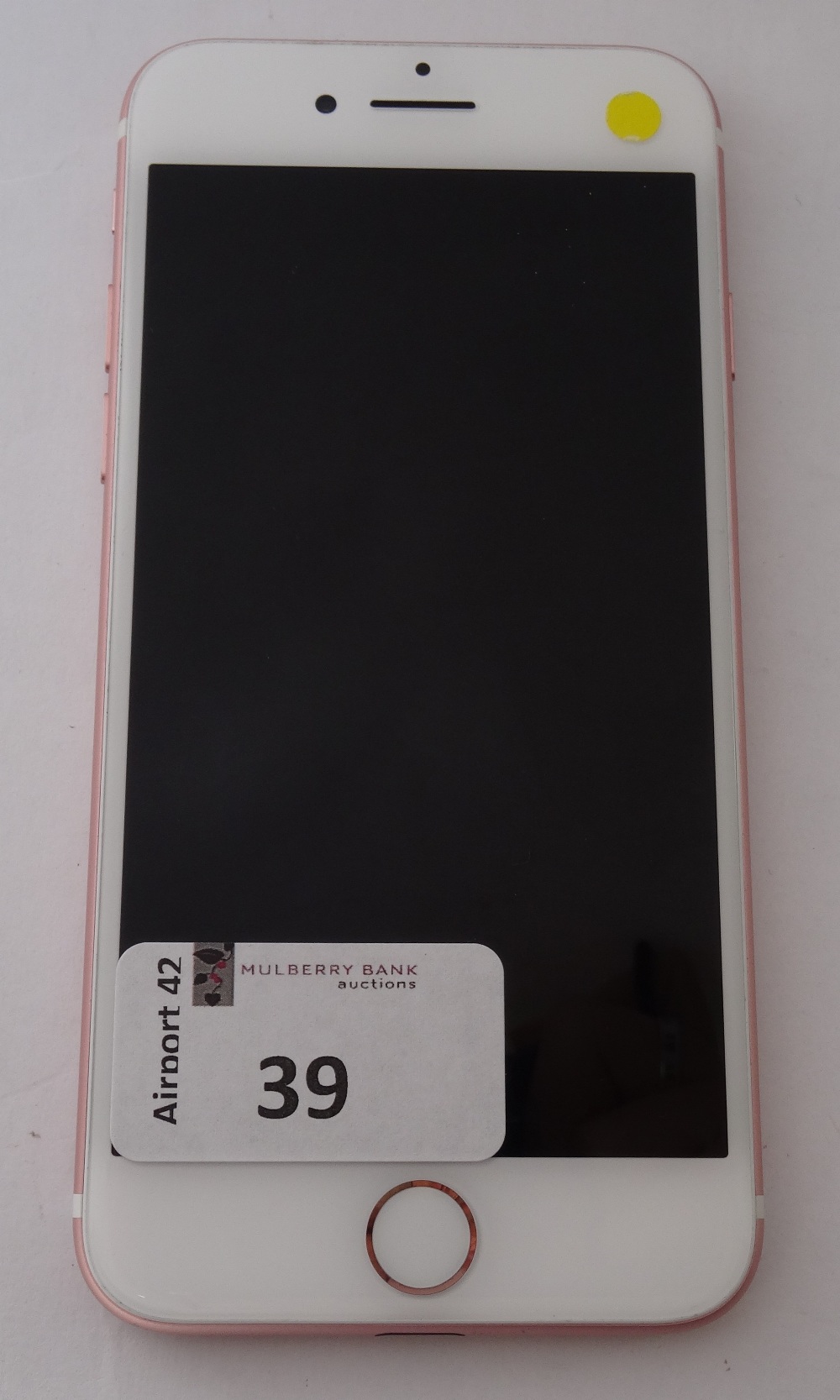 APPLE IPHONE 7 - MODEL A1778 IMEI: 359202074810994. i-cloud protected ...