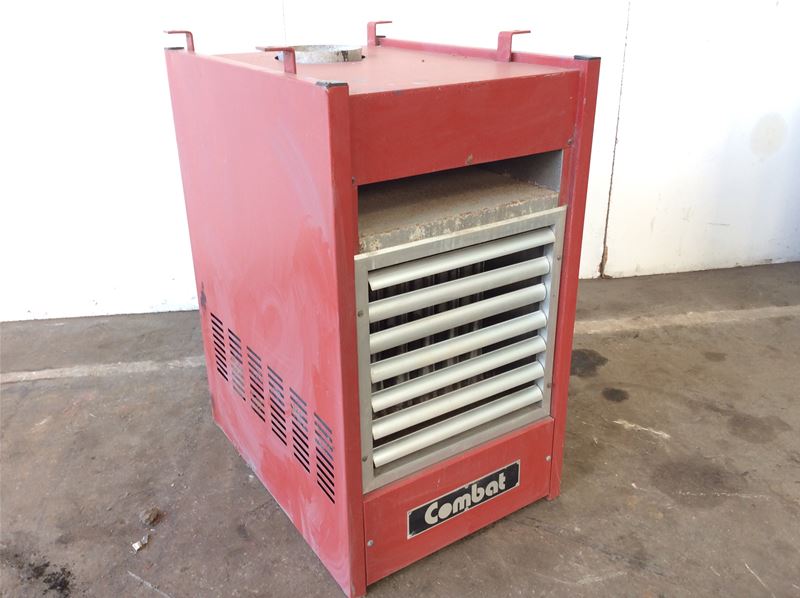 {066213} COMBAT CUHA 120 NATURAL GAS FIRED AIR SPACE HEATER - 33KW ...