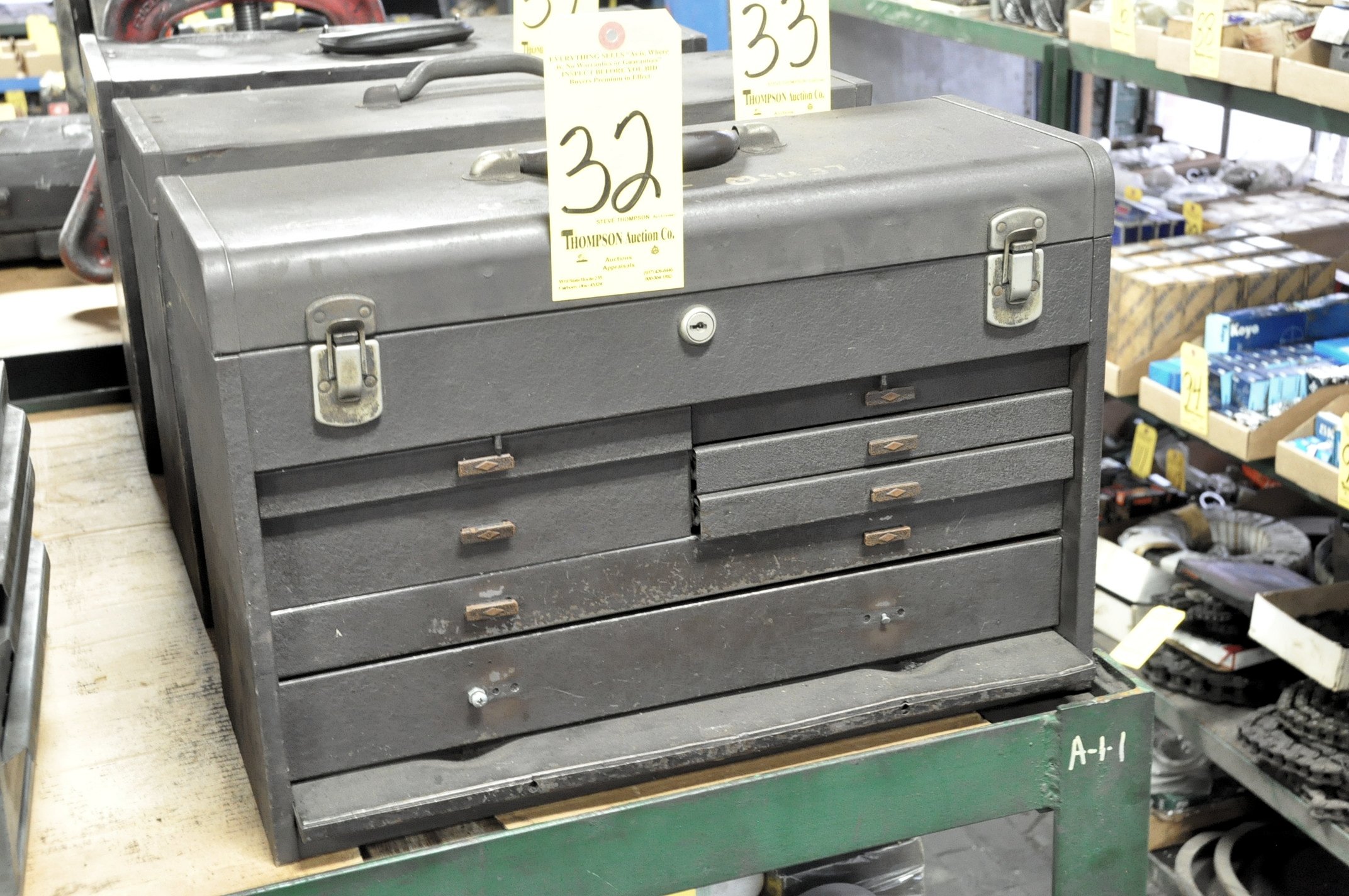 Kennedy 7-Drawer Flip Top Machinist Tool Box