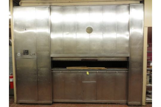 MIDDLEBY-MARSHALL OVEN CO. MODEL H SIZE 726 6-TRAY GAS FIRED REVOLVING ...
