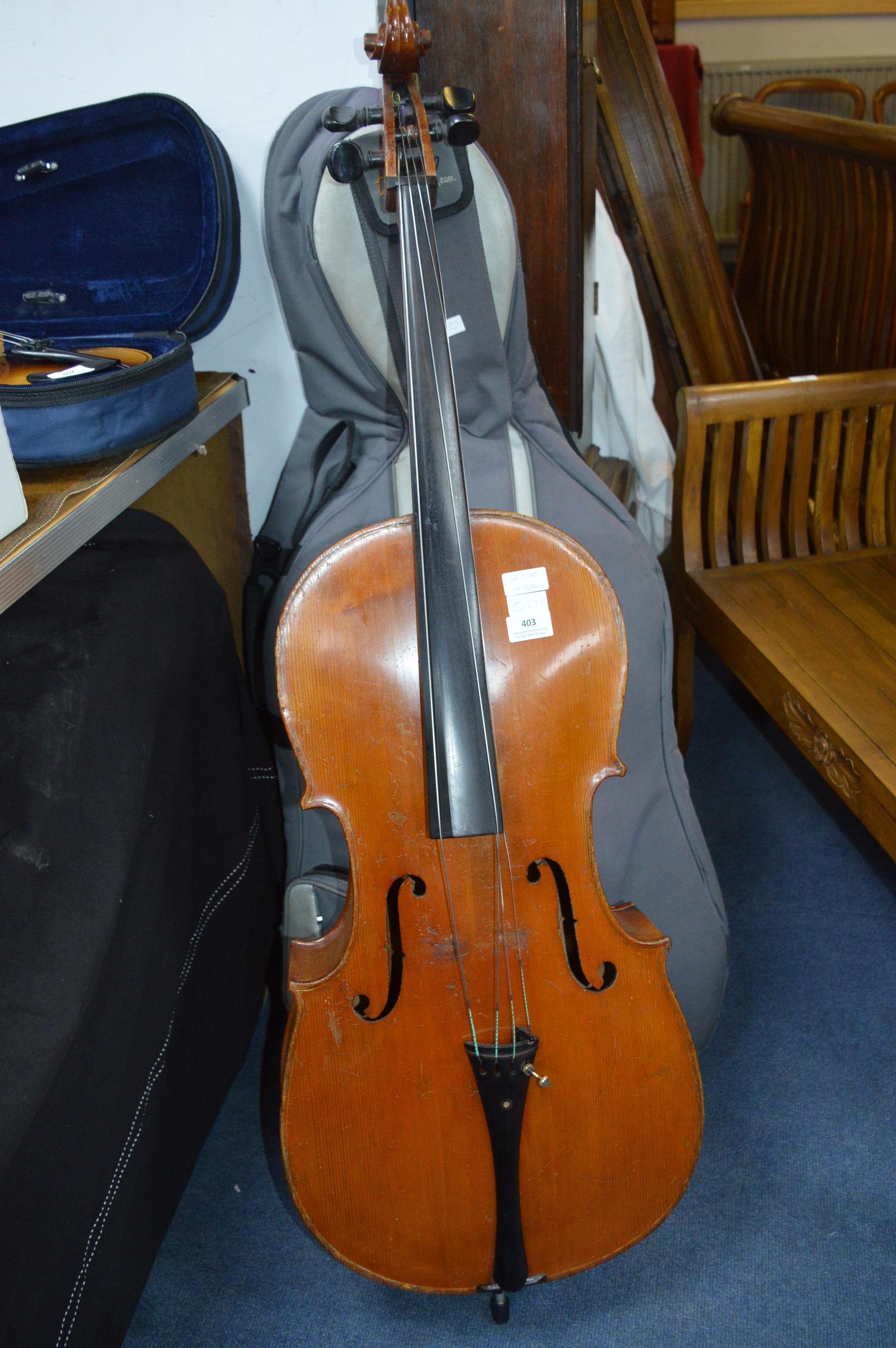 Cello with Travel Bag