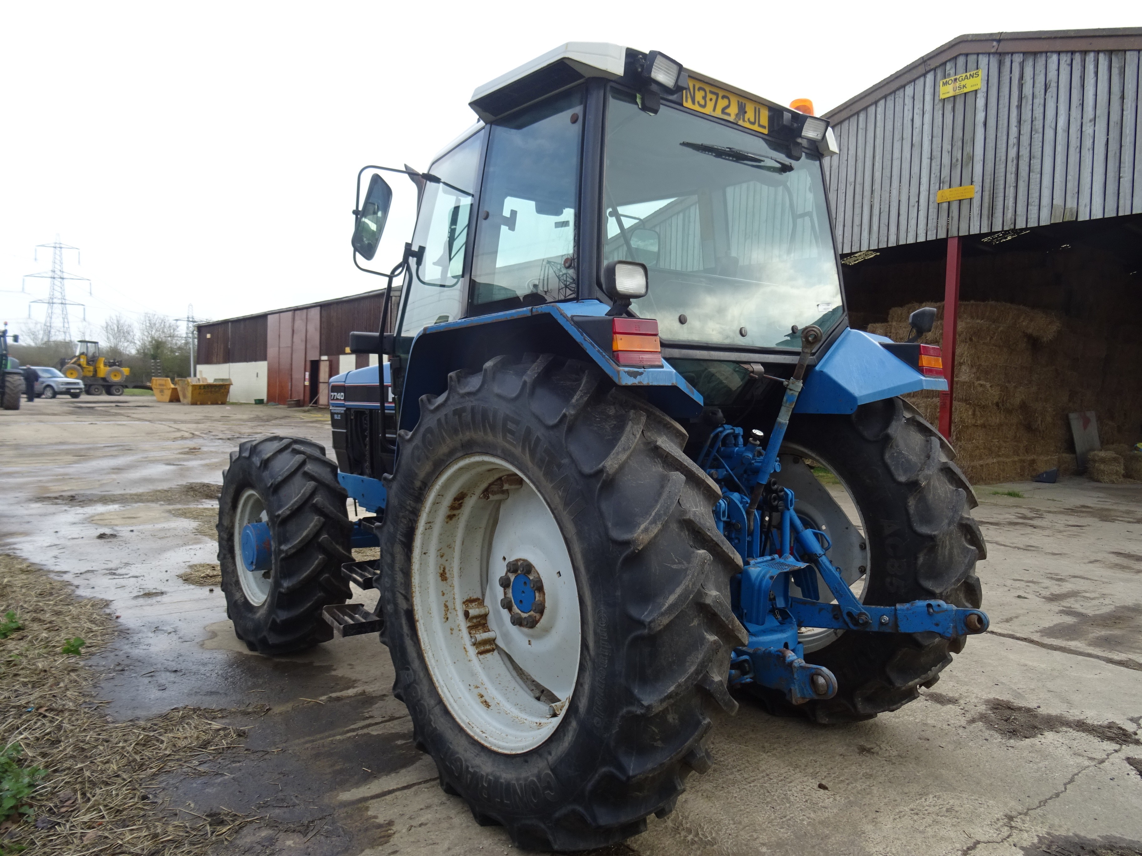 Ford 7740 SLE 4wd tractor (1995)8379 hrsV5