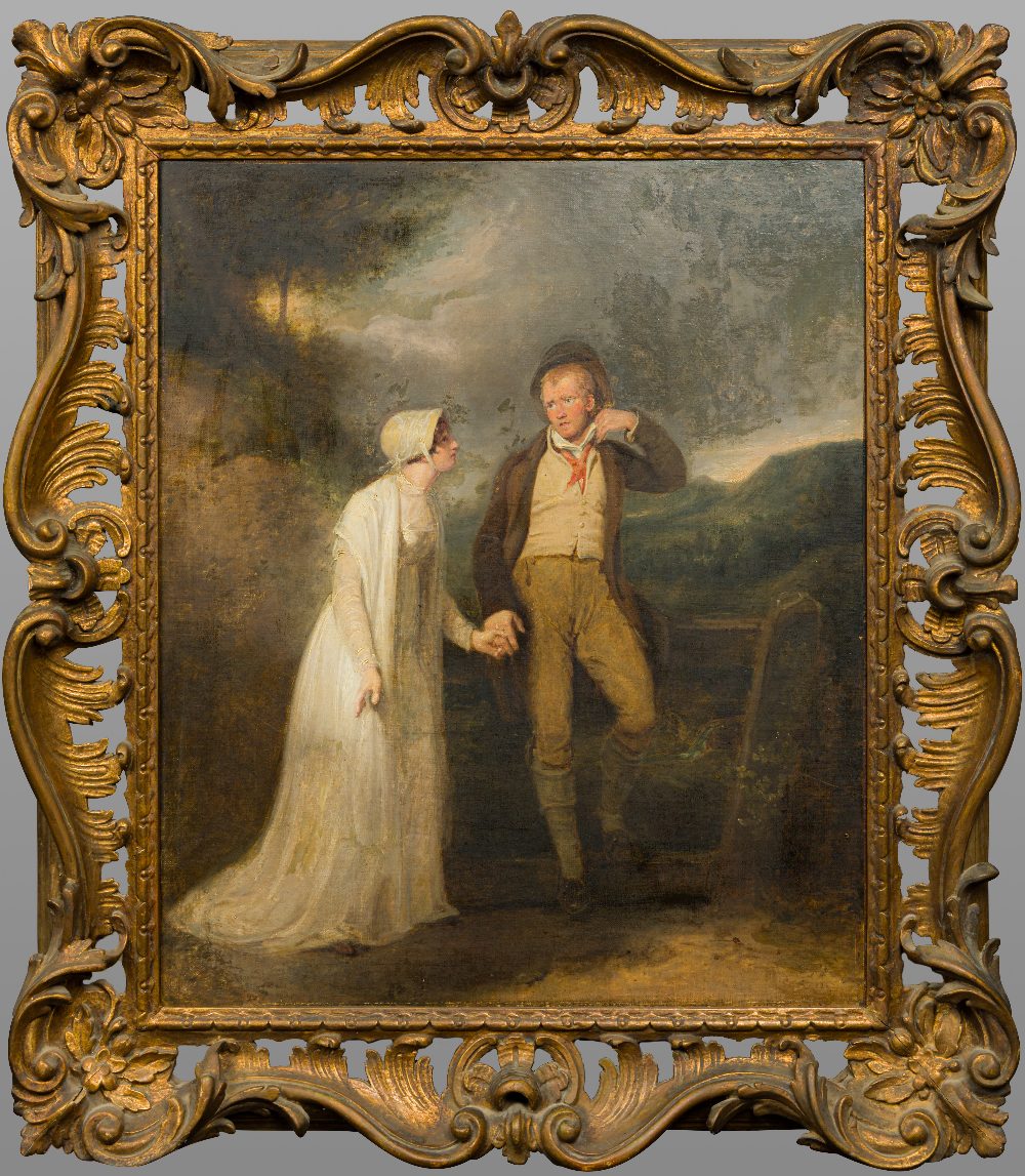 Attributed to FRANCIS WHEATLEY (1741-1801) BritishRural Couple in ...