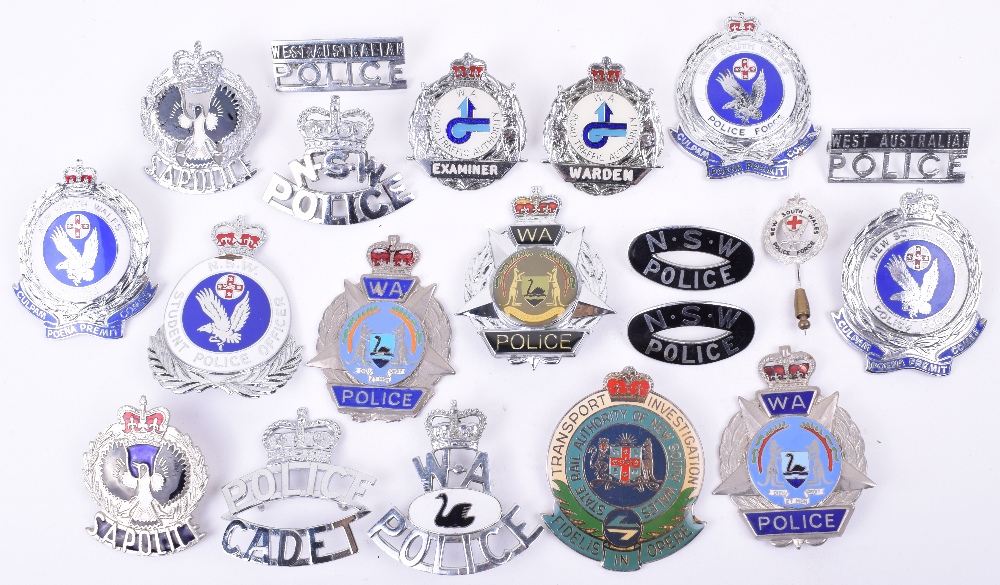 New South Wales Australian Police Cap Badges, Queens crown News South ...