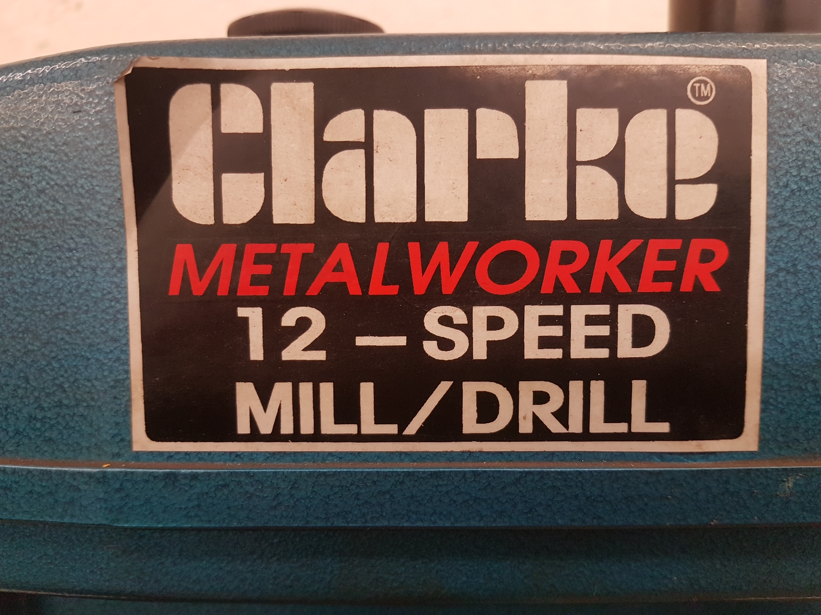 Clarke Metalworker 6 Speed Lathe / 12 Speed Mill / Drill 240v Bench top ...