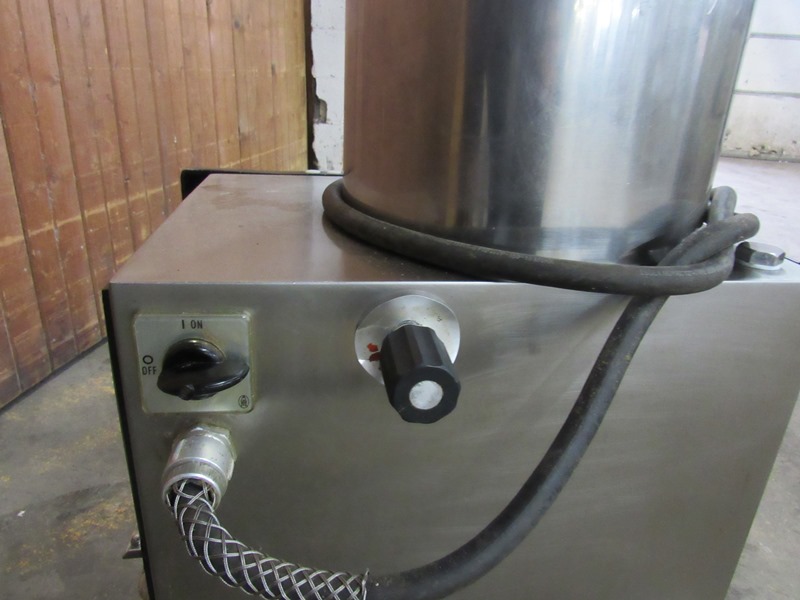Hollymatic Mdl. 55-S Hydraulic Piston Stuffer, 55 LB capacity, self ...