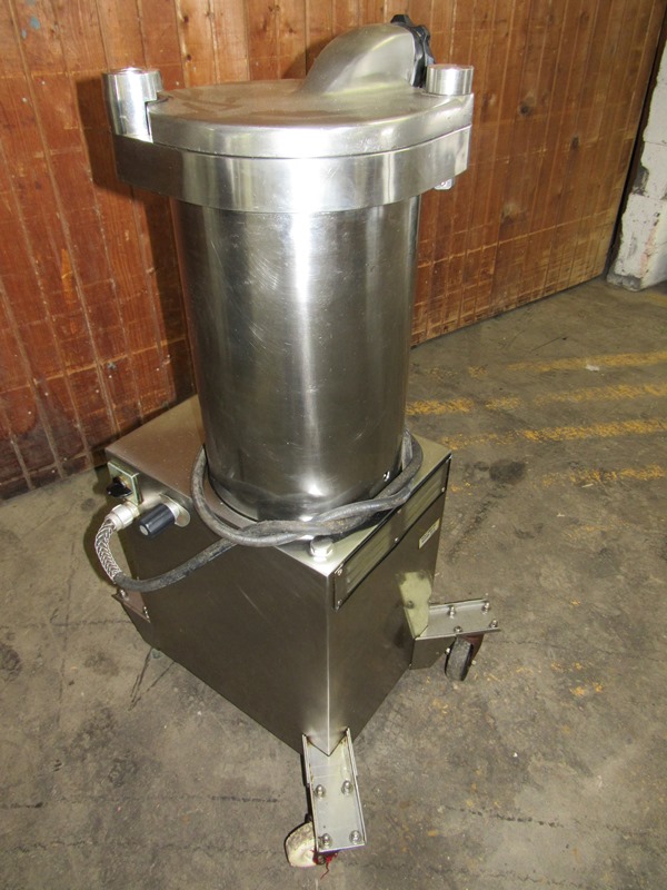 Hollymatic Mdl. 55-S Hydraulic Piston Stuffer, 55 LB capacity, self ...