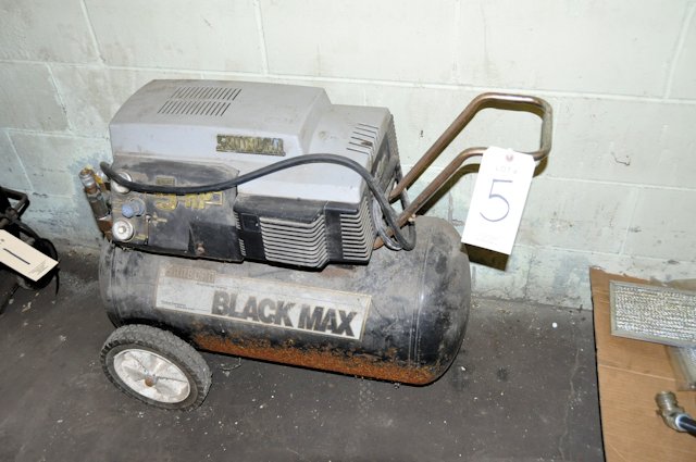 SANBORN BLACK MAX 5-HP Portable Tank Mounted Air Compressor