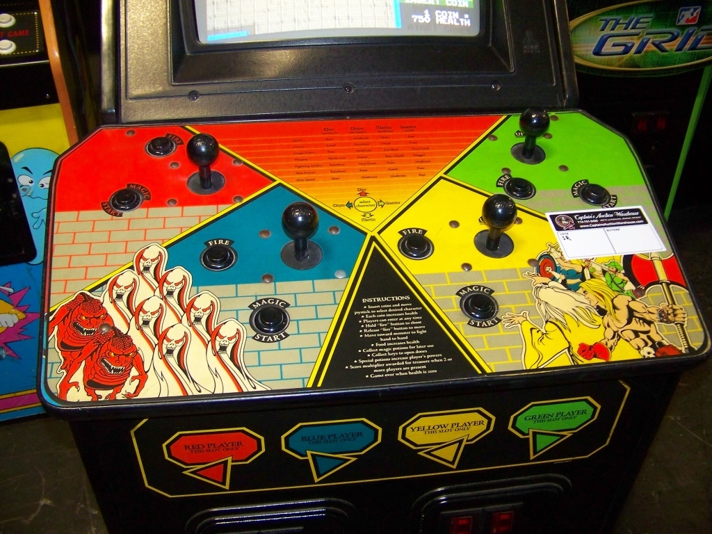 GAUNTLET II CLASSIC ATARI ARCADE GAME Item is in used condition ...