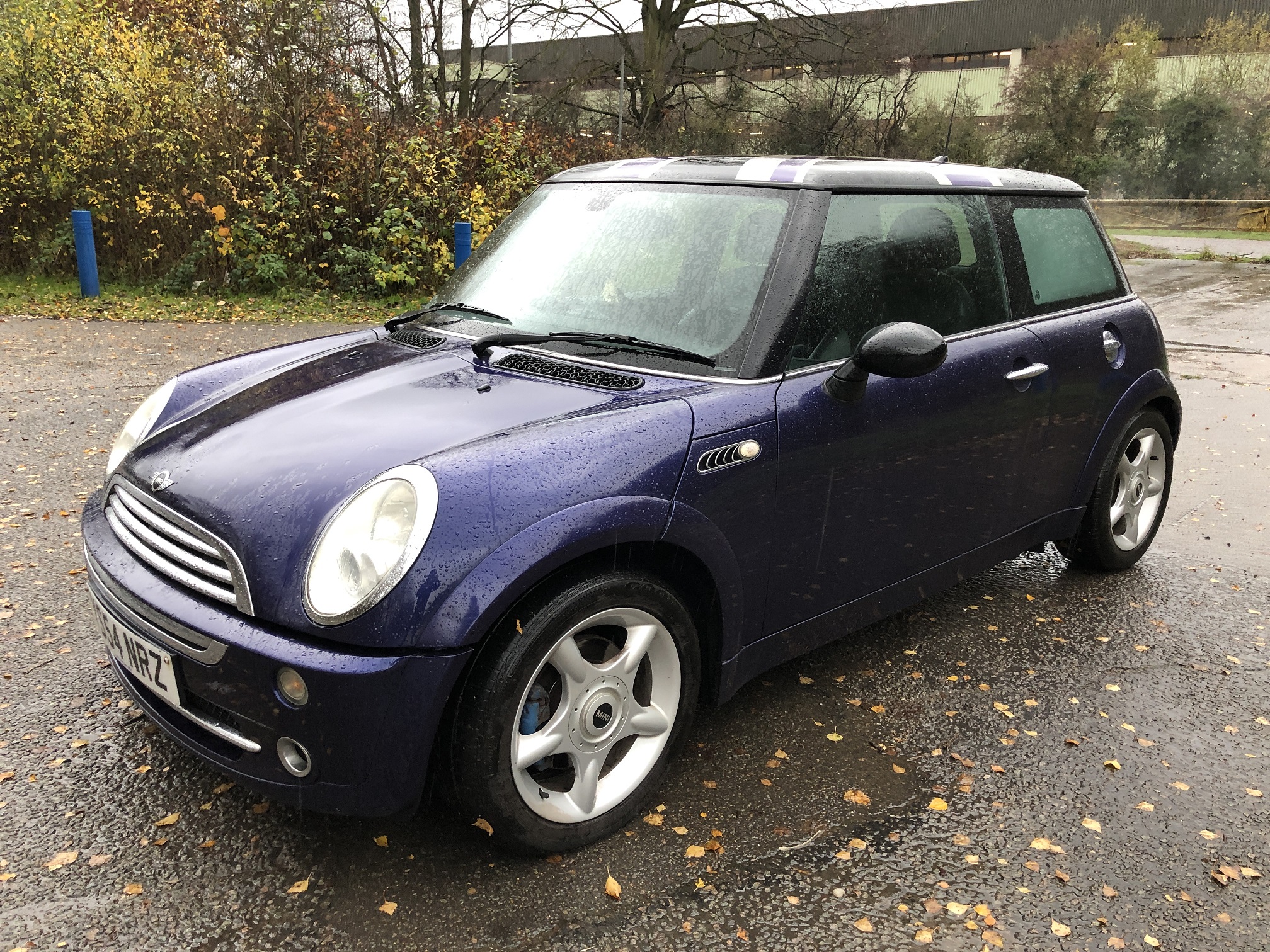 K - 2004/54 REG MINI COOPER MAUVE/PURPLE 1.6 PETROL 3 DOOR HATCHBACK ...