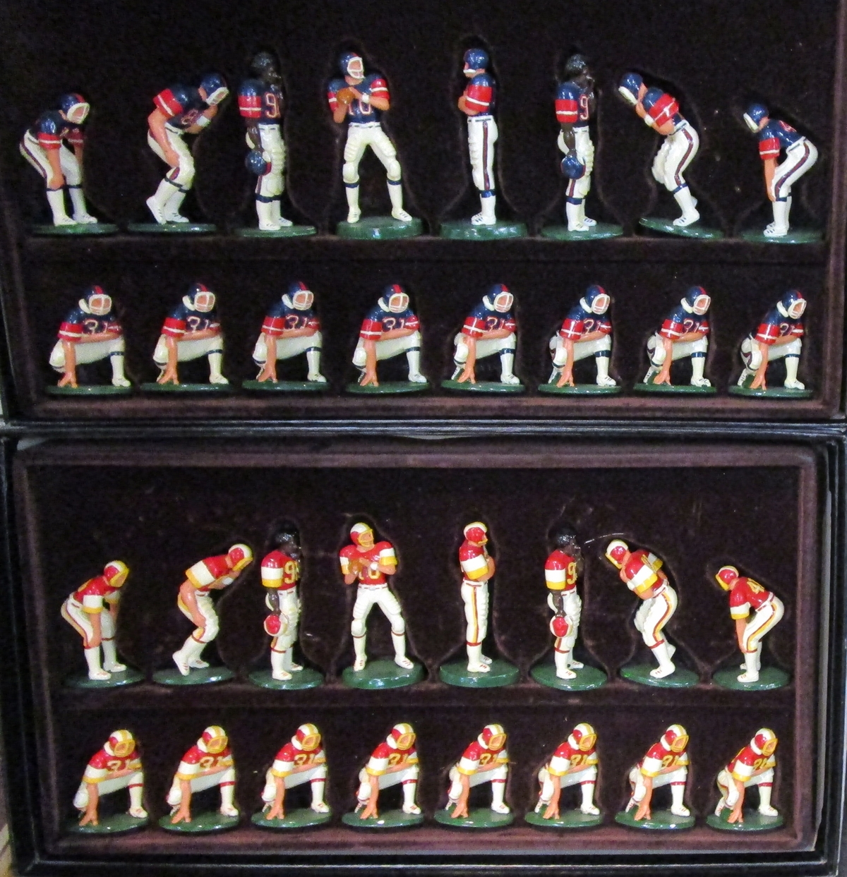 Handmade 'American Football' Chess Set by 'Studio Anne Carlton' (S.A.C ...