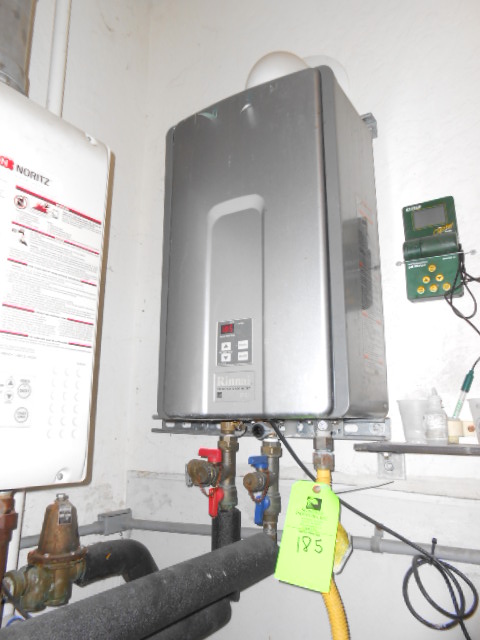 Rinnai gas tankless water heater, model R94LS, includes spare parts on ...