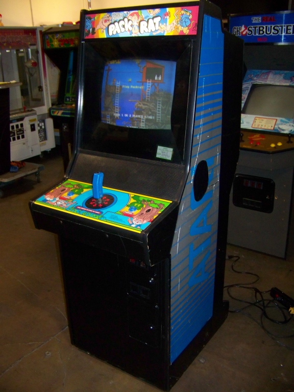 PETER PACK RAT CLASSIC ARCADE GAME ATARI Item is in used condition ...