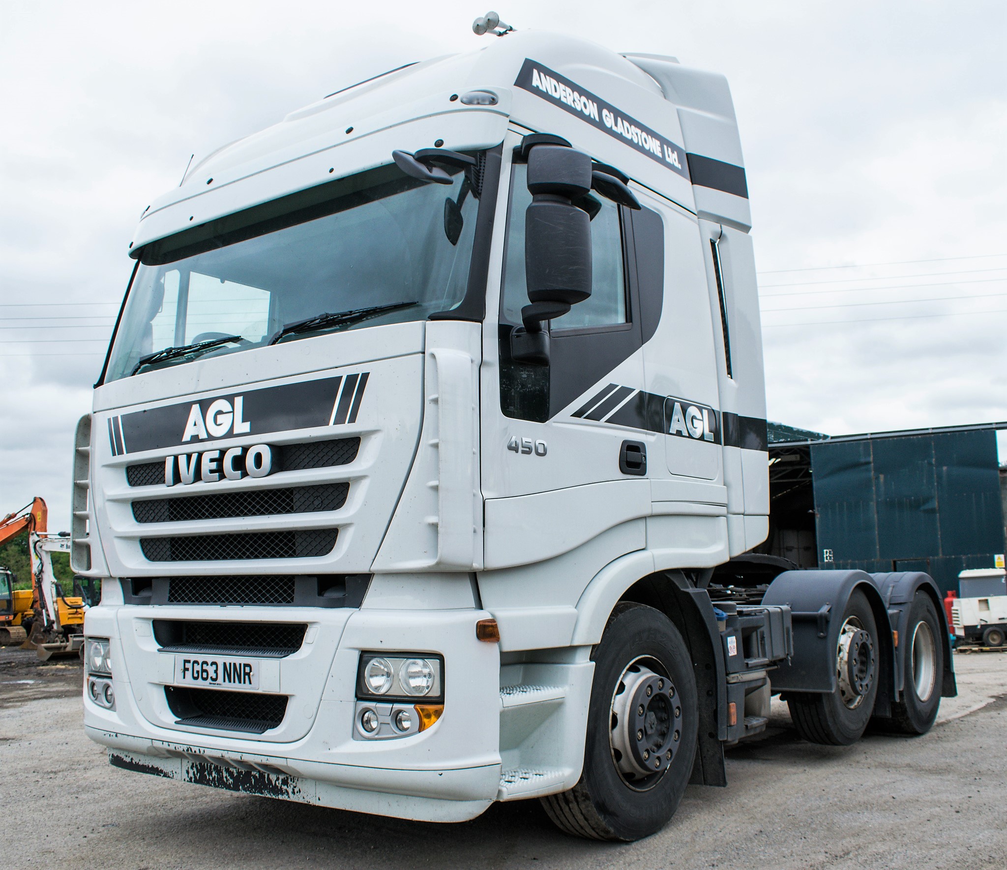 Iveco 450 EEV 6 wheel tractor unit Registration Number: FG63 NNR Date ...
