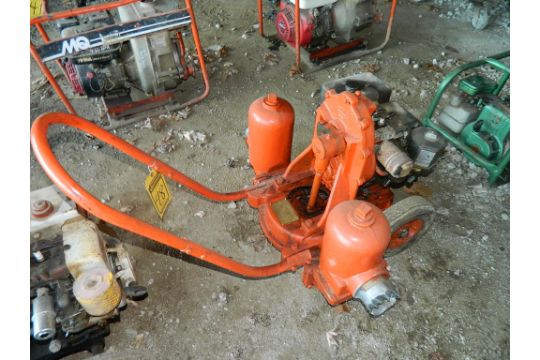 MARLOW MUD HOG DIAPHRAGM PUMP, MODEL 302B, 3'' X 3'' SIZE