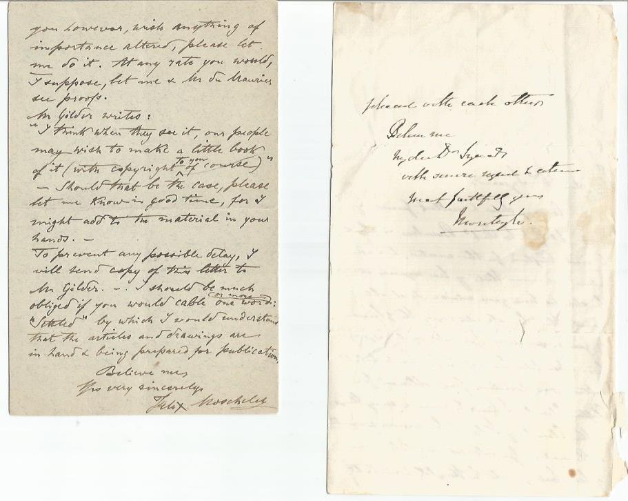Historical letter collection. 30+ 1800,1900s dignitaries letter ...