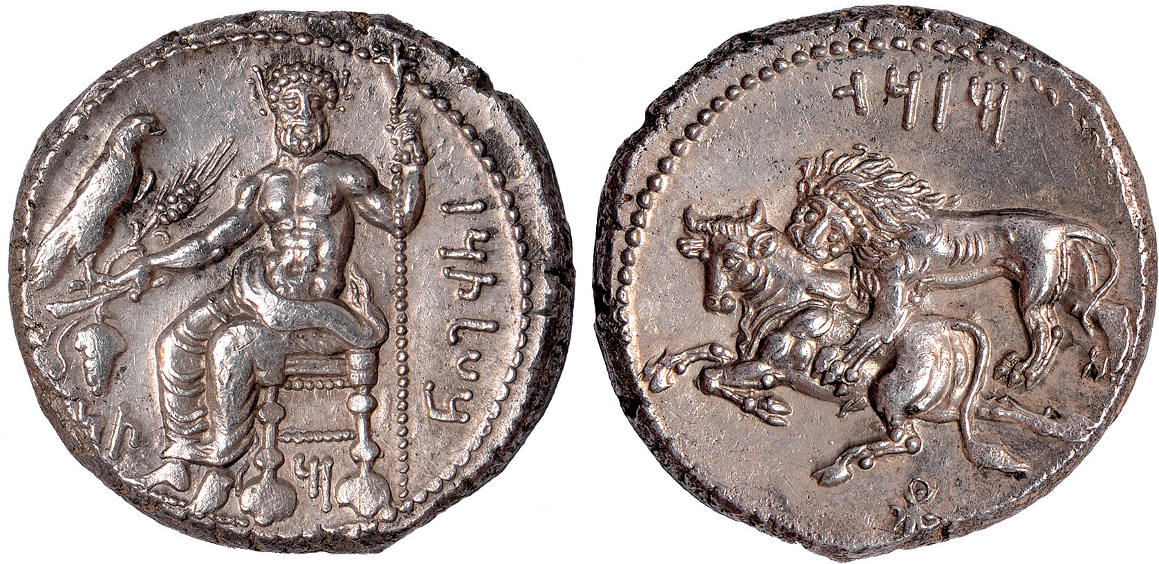 Ancient Coins, Greek, Cilicia, Tarsus, satrap Mazaios (361-334 BC ...