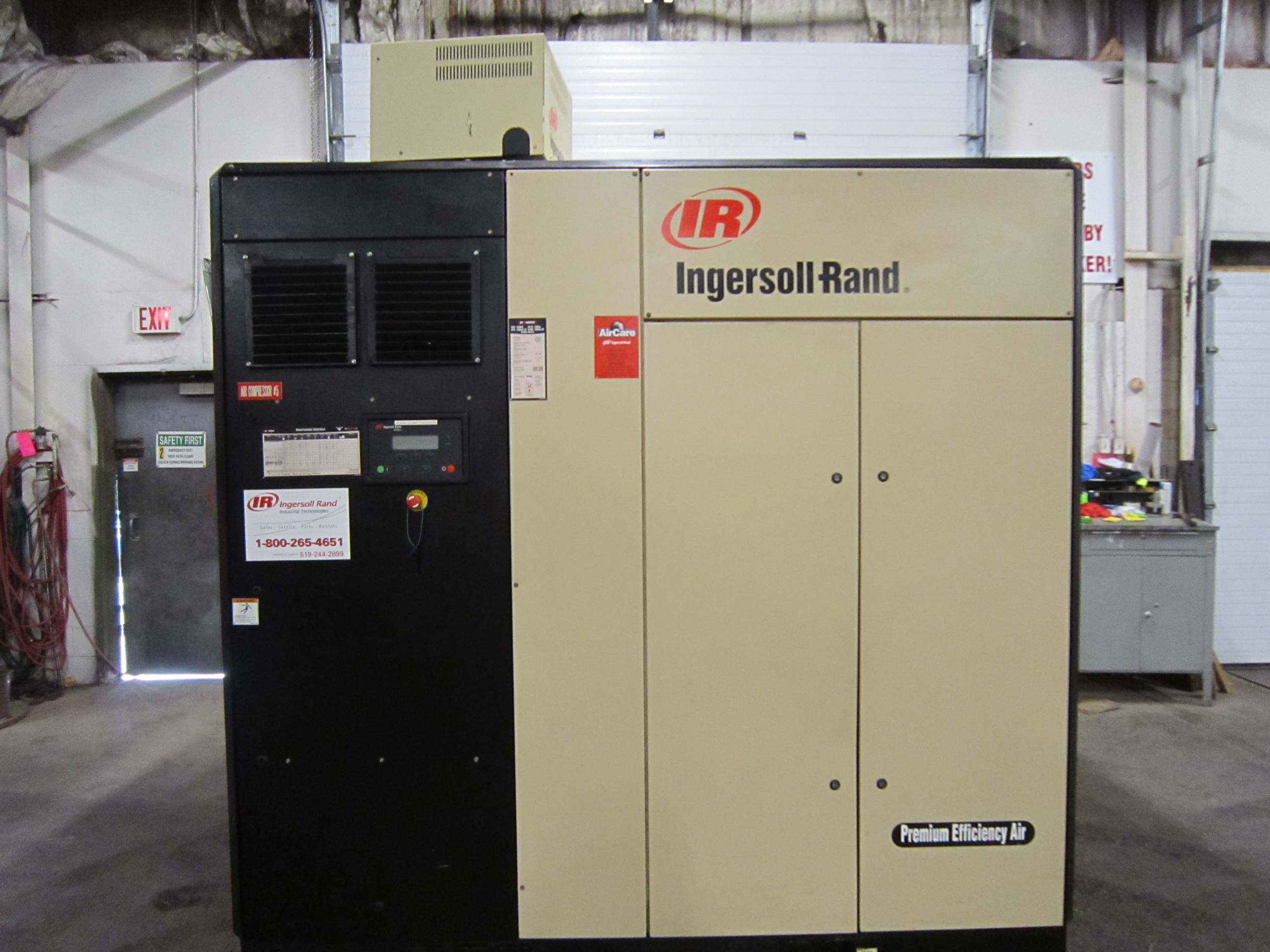 2006 Ingersoll Rand 200HP model IRN200H Air Compressor - Full Variable ...