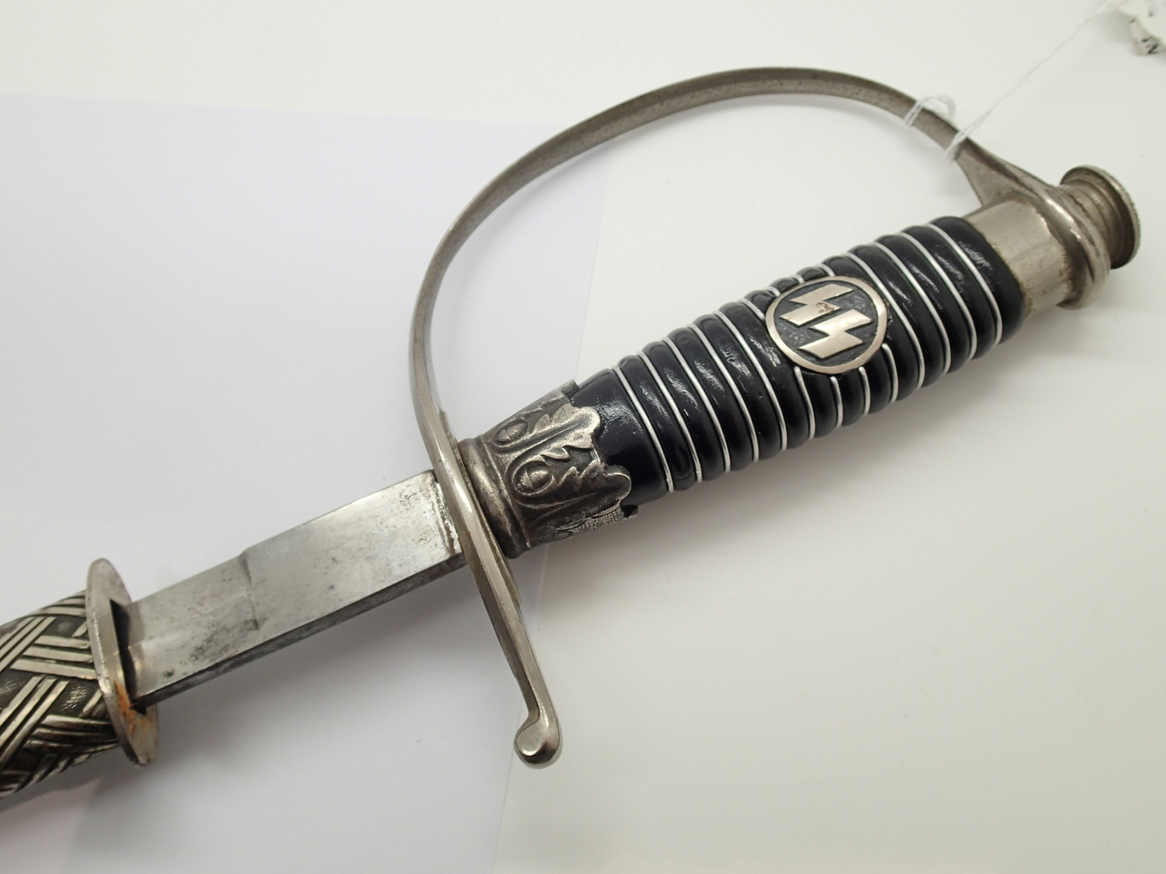 WWII German SS dress sword stamped Alcosa Solinger blade length: 73 cm