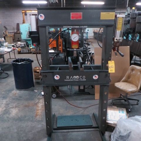 RAMCO RP55 55-TON HYDRAULIC PRESS