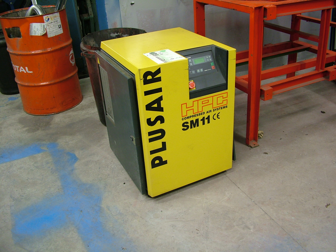 HPC Plusair SM11 compressed air system with kaeser sigma control ...