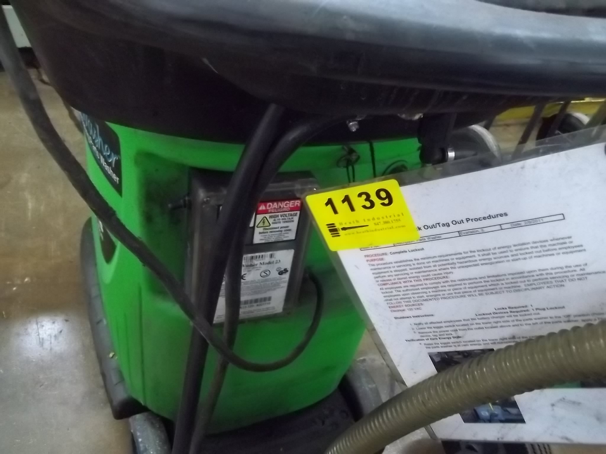 SMARTWASHER MODEL SW23 PARTS/BRAKE WASHER