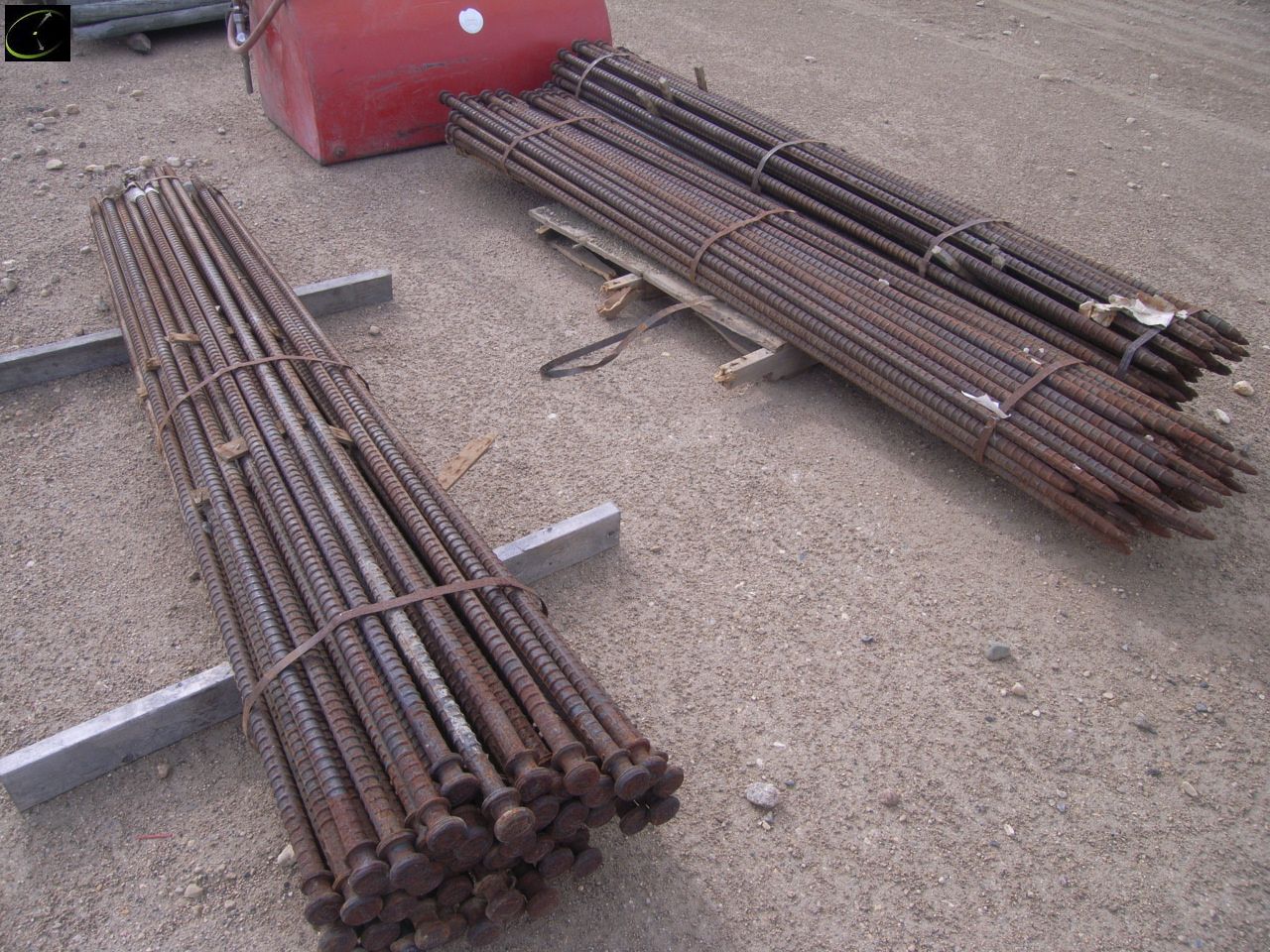 3 bundles of rebar spikes, 8ft