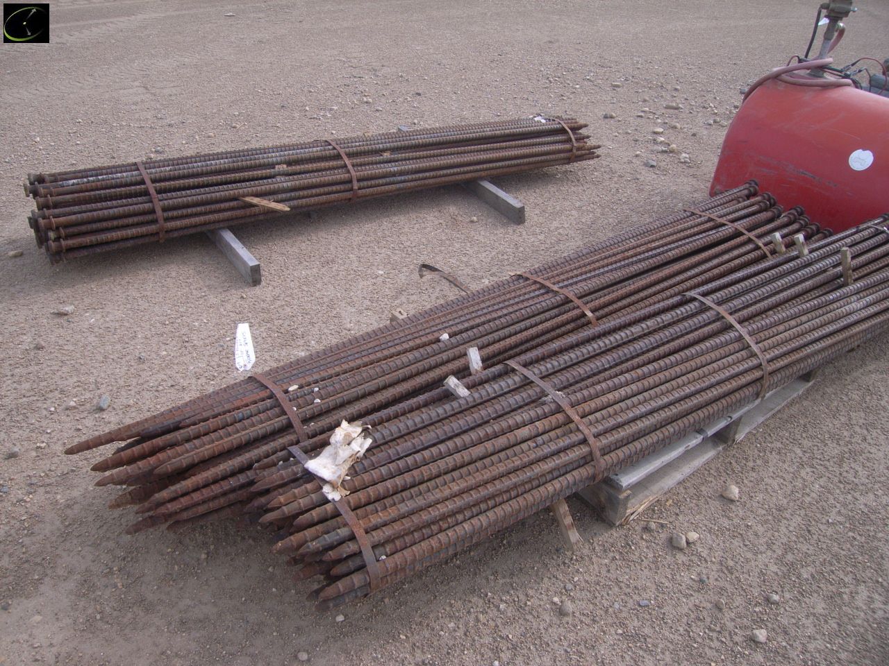 3 bundles of rebar spikes, 8ft