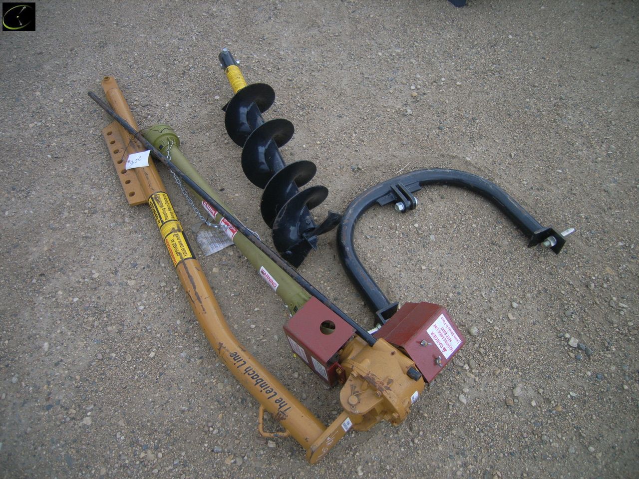 Leinbach L-7200 post hole auger, 540 PTO, 3PTH