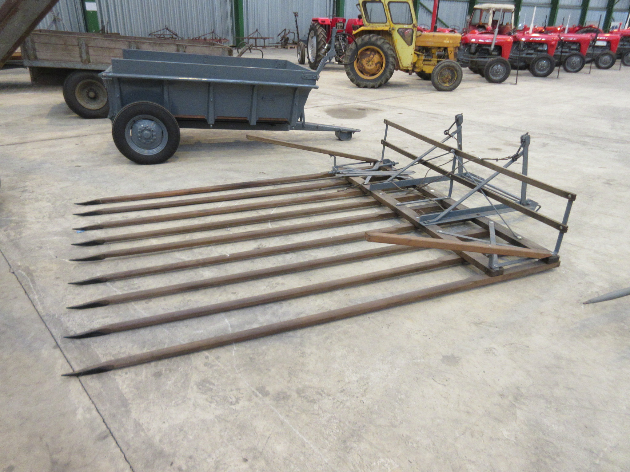 Maldon Ironworks, Essex hay sweep. Although Ferguson advertised an ...