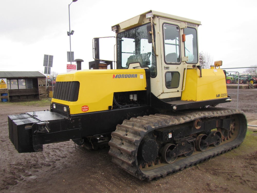 Morooka MK220S Rubber Track Crawler with Cummins Engine, Linkage & PTO ...