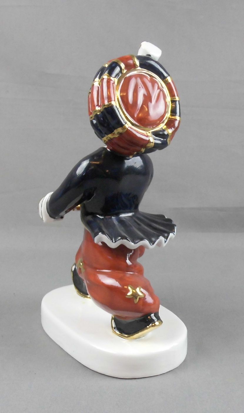FIGUR: "DER SAROTTI - MOHR" (so bezeichnet), Porzellan, Manufaktur ...