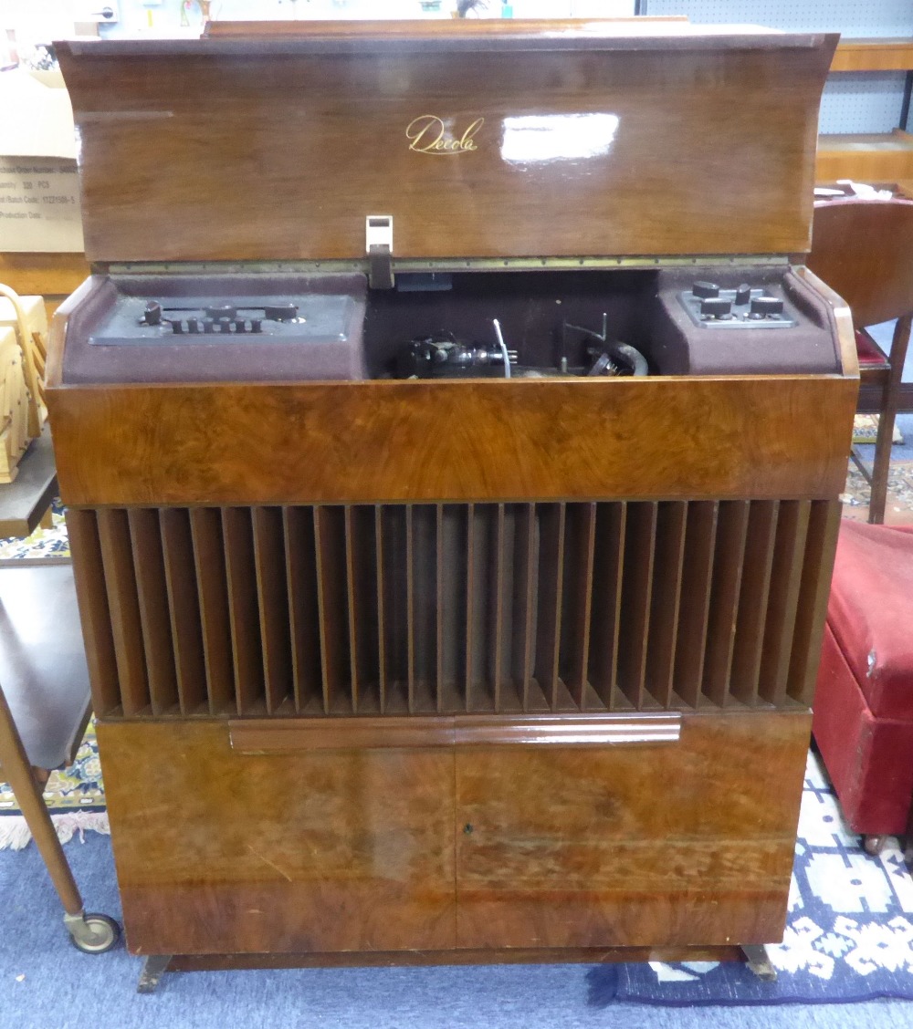 DECCA 'DECOLA' RADIOGRAM, circa 1947, having Garrard model RC 80M ...