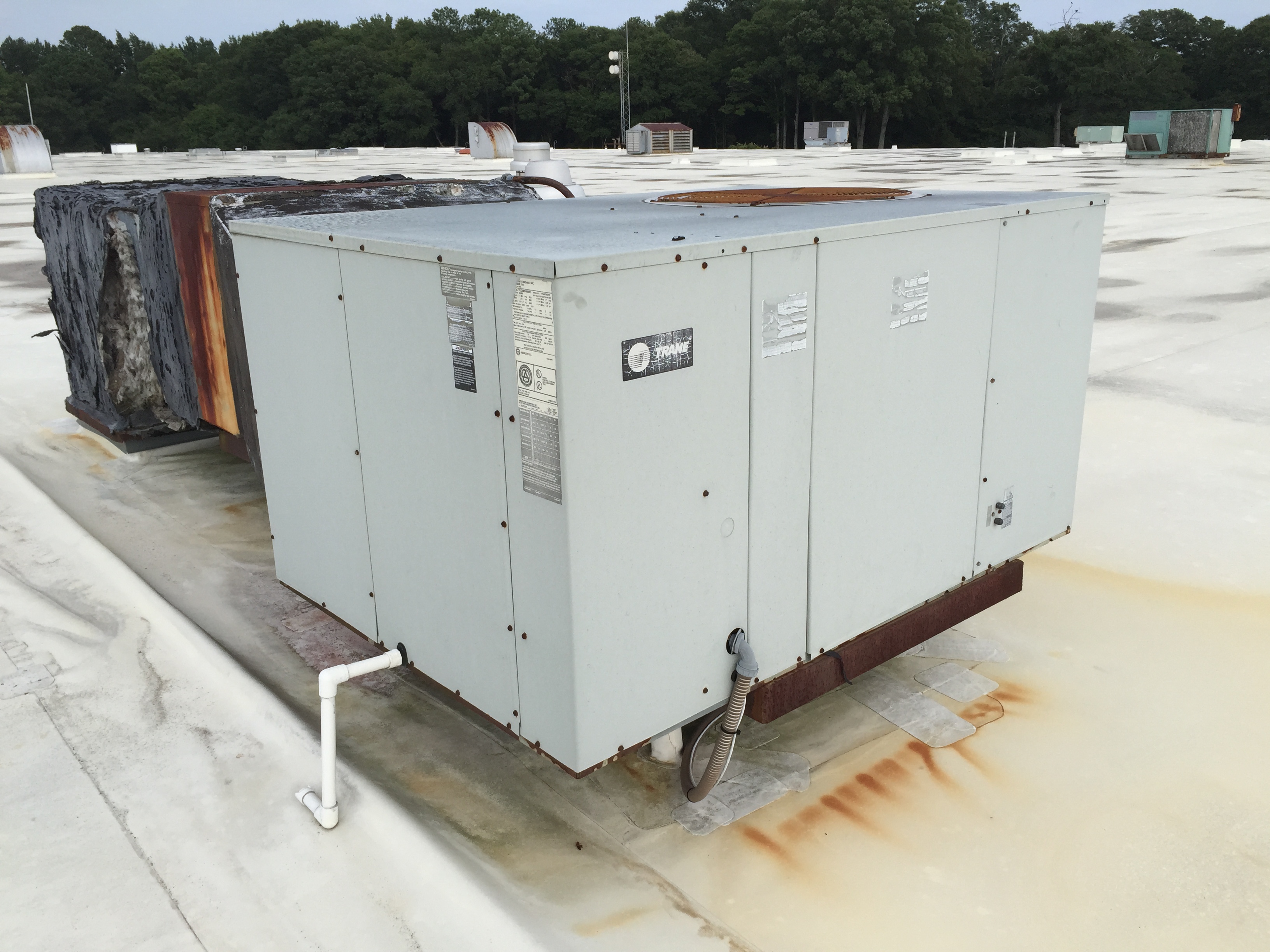 TRANE PACKAGED UNIT/RTU, MODEL: TCC060F400BC, SN: P164KB02H