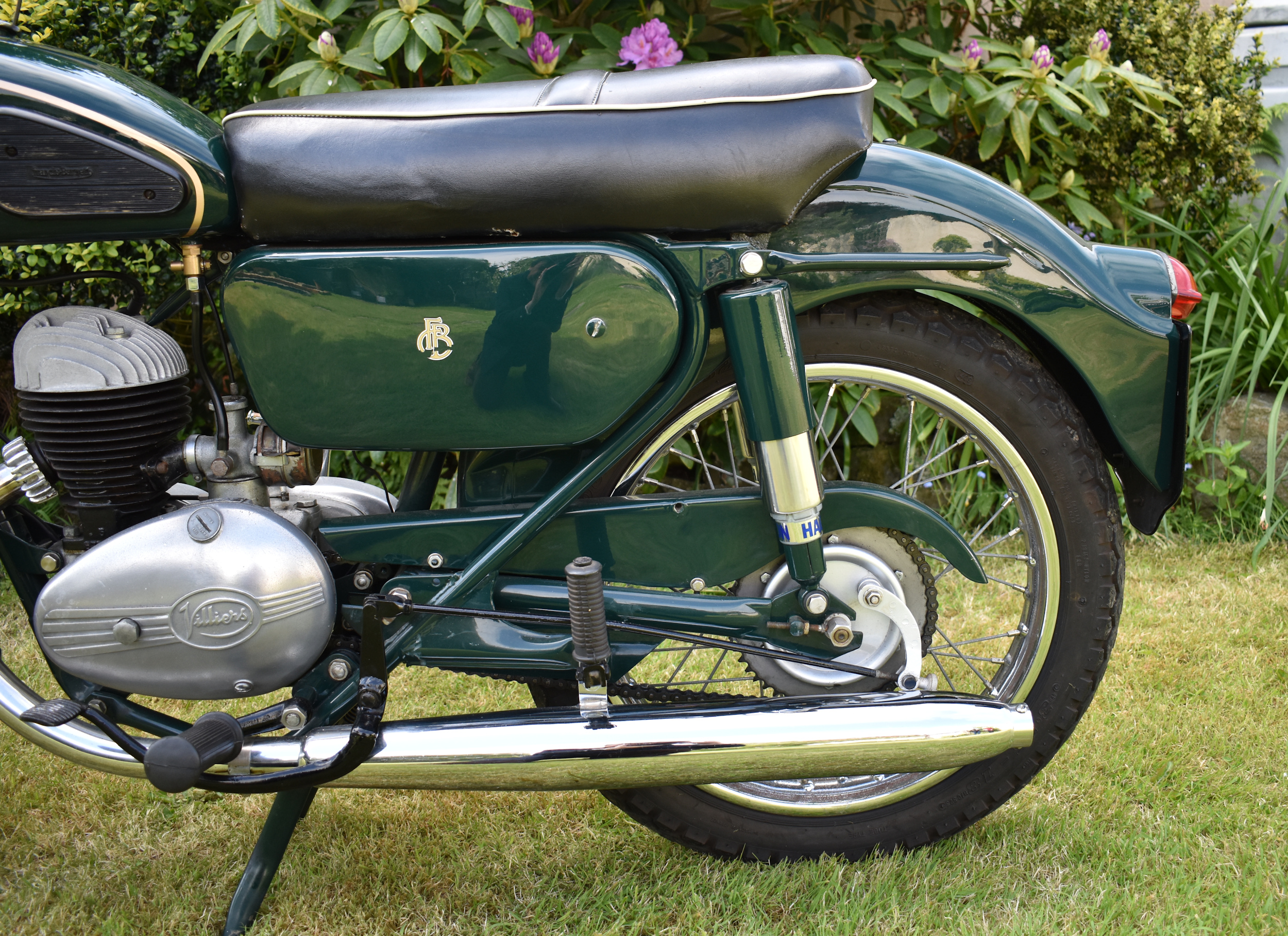 A 1956 Francis Barnett Falcon 197cc motorcycle, fully restored to ...
