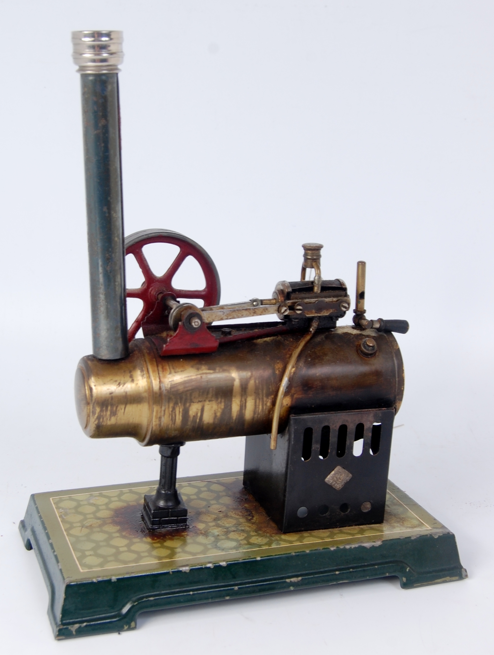 Bing stationary overtype steam engine, comprising of tinplate housed ...