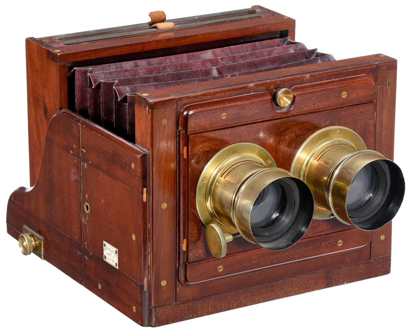 Stereo Wet-Plate Camera by Murray & Heath, London, c. 1860–70 Wet-plate ...