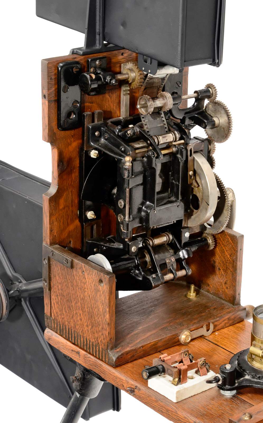 "Edison's Projecting Kinetoscope", 1901 Edison Mfg, Orange, USA ...