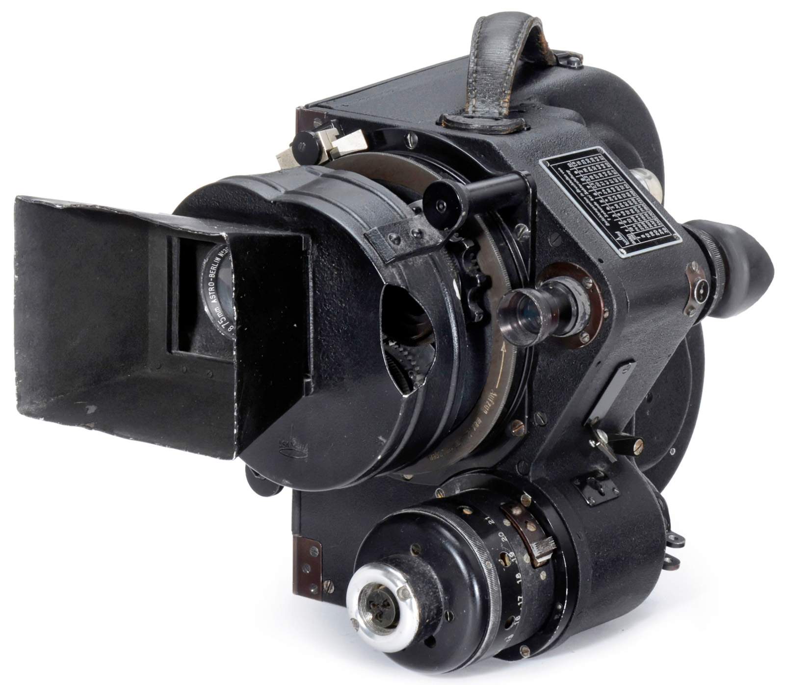 Askania Shoulder Camera, c. 1936 Bamberg-Werk, Berlin. Exceptionally ...