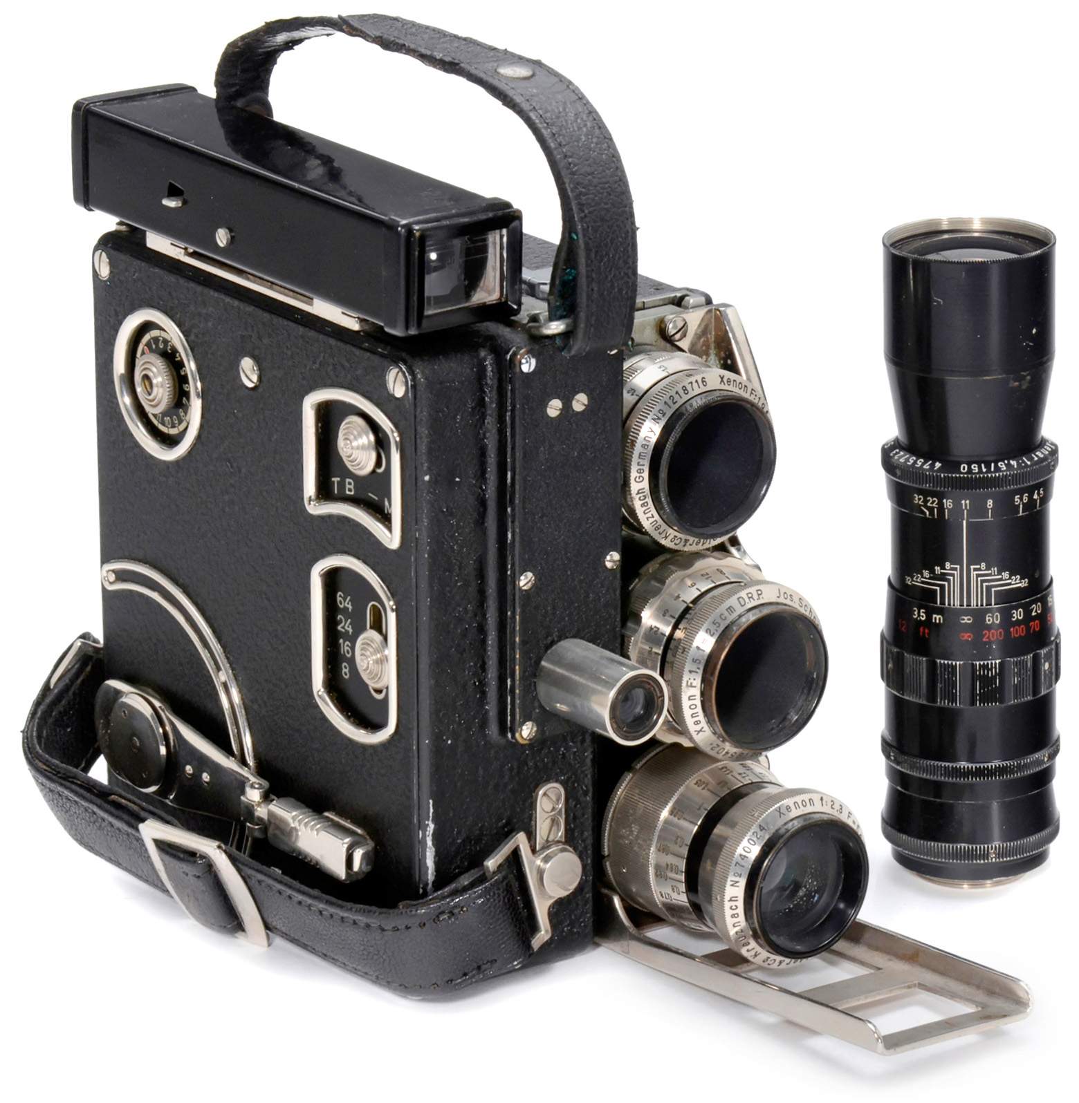 Siemens D, c. 1935 Siemens & Halske, Berlin. 16mm movie camera for 15 m ...