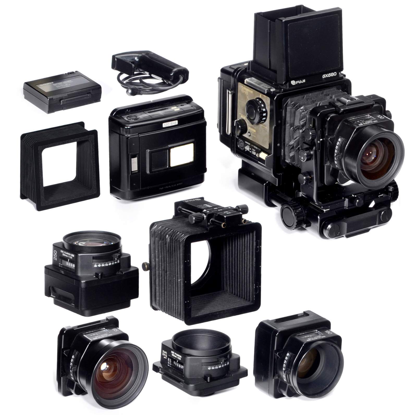 Fuji GX680 Professional with 5 Lenses and Accessories Fuji Photo Film ...
