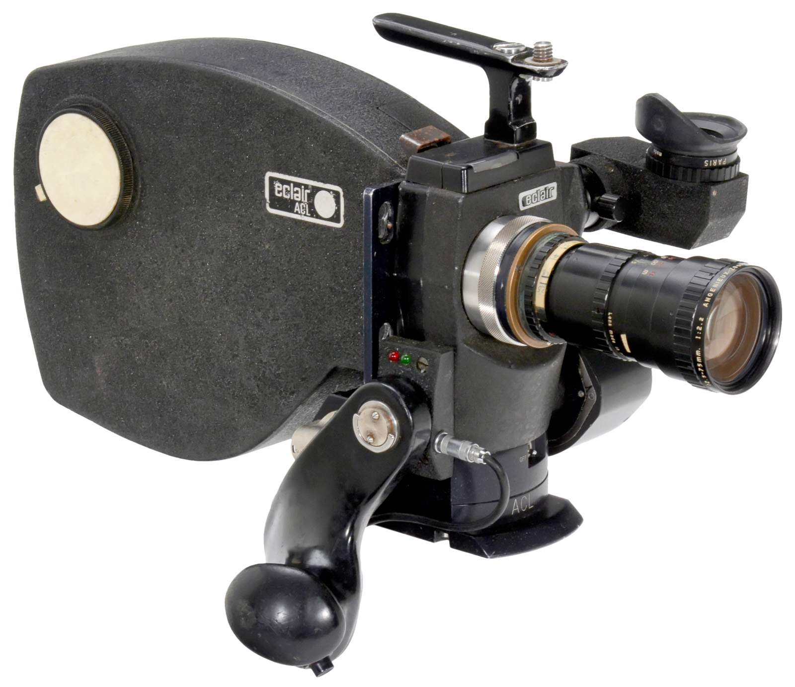 Eclair ACL Movie Camera, c. 1975 Éclair, Paris, 16mm noiseless portable ...